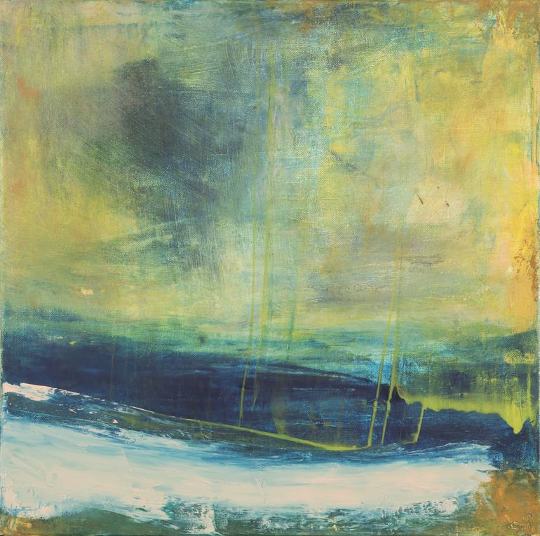 Love like a Landslide Painting by Cora Murphy | Saatchi Art