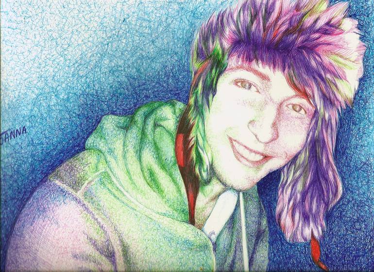 Fuzz Drawing by Joanna Clayton | Saatchi Art