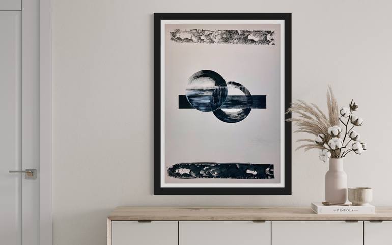 Geometria y texturas 3 Painting by David Galan | Saatchi Art