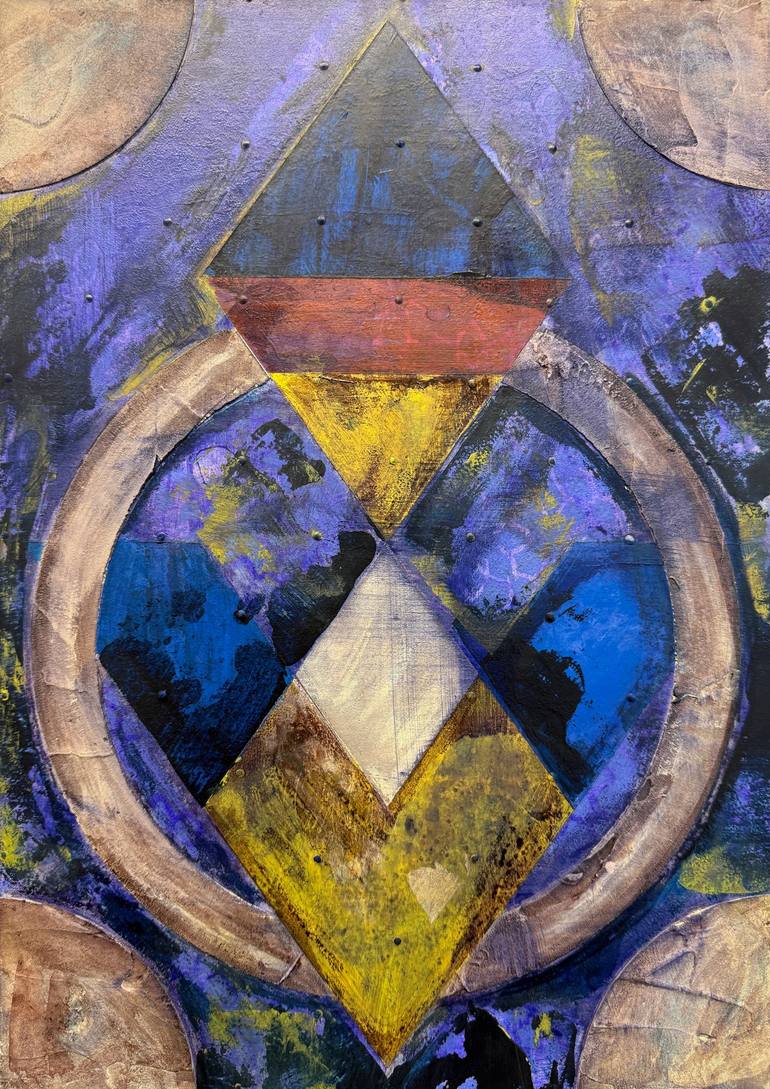 Echoes of the Universe Painting by David Galan | Saatchi Art