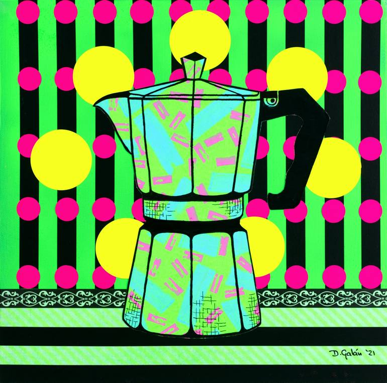 Carajillo Collage by David Galan | Saatchi Art