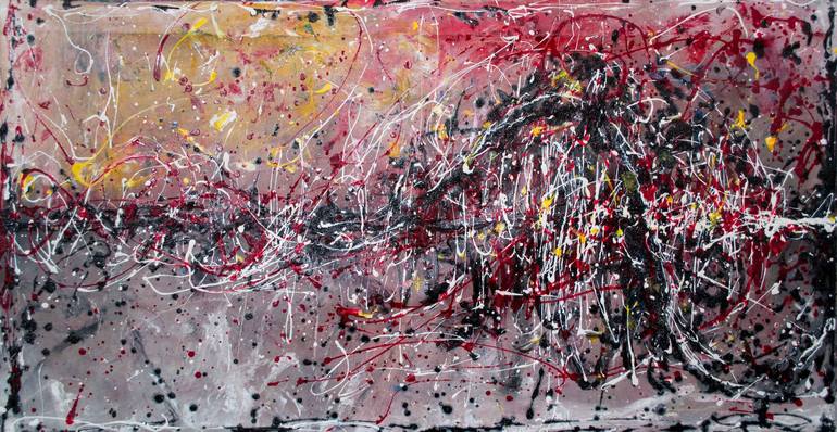 Push Painting by Abigail Markov | Saatchi Art