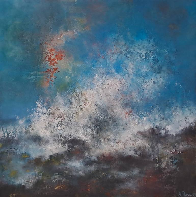 Wave #3 Painting by Howard Ross | Saatchi Art
