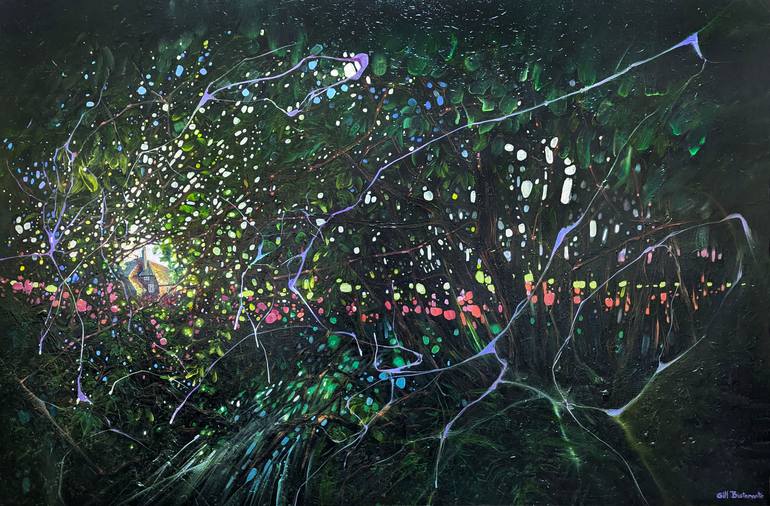 Dissolving Dream Painting by Gill Bustamante | Saatchi Art