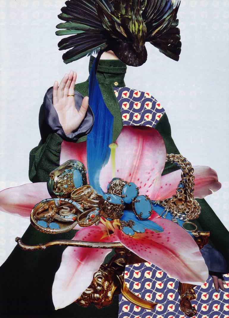 Nunca es demasiado Collage by Cless Infame | Saatchi Art