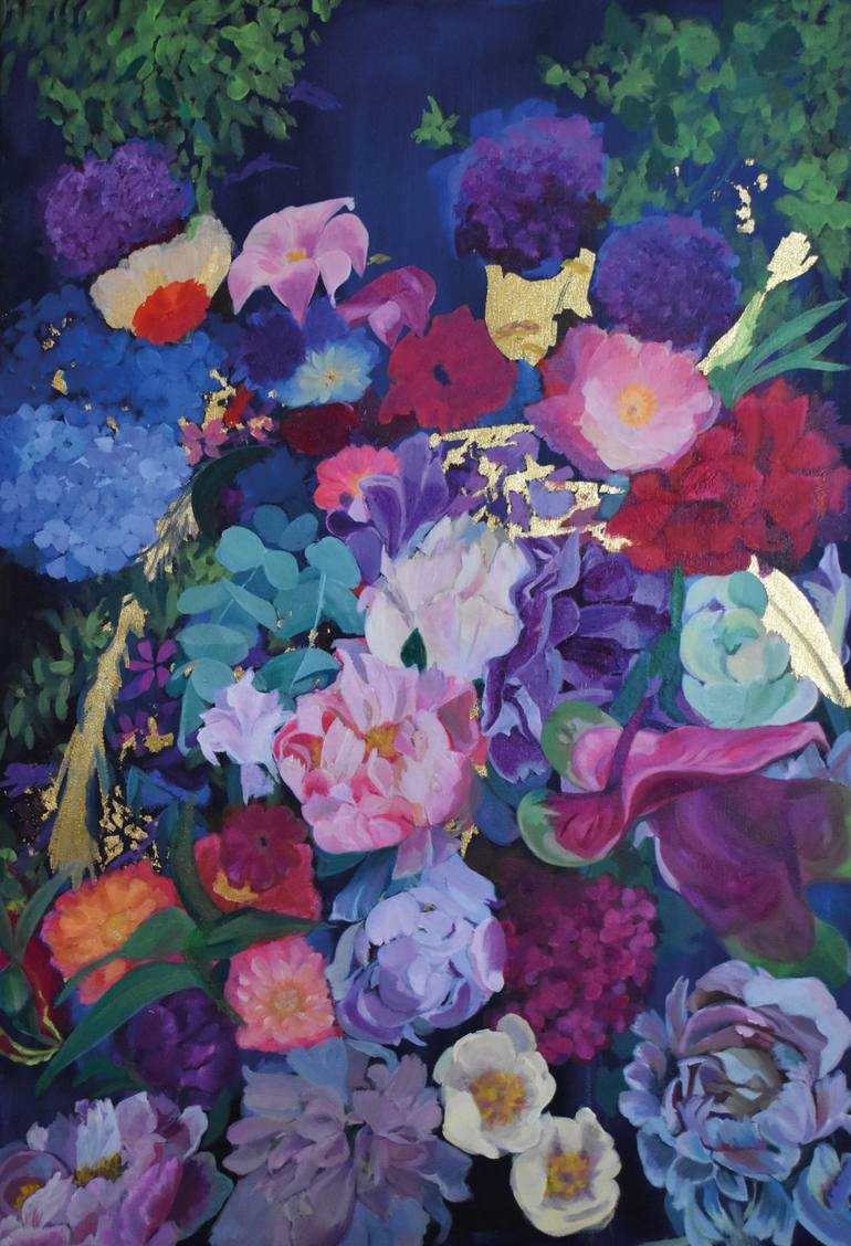 Cala Painting by IvâNia Ponte | Saatchi Art