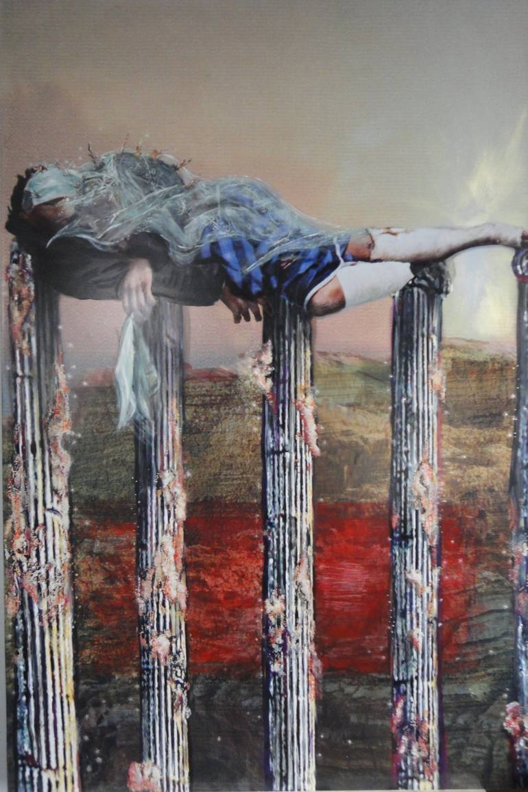 Up in the Clear Light Painting by Amanda Baron | Saatchi Art