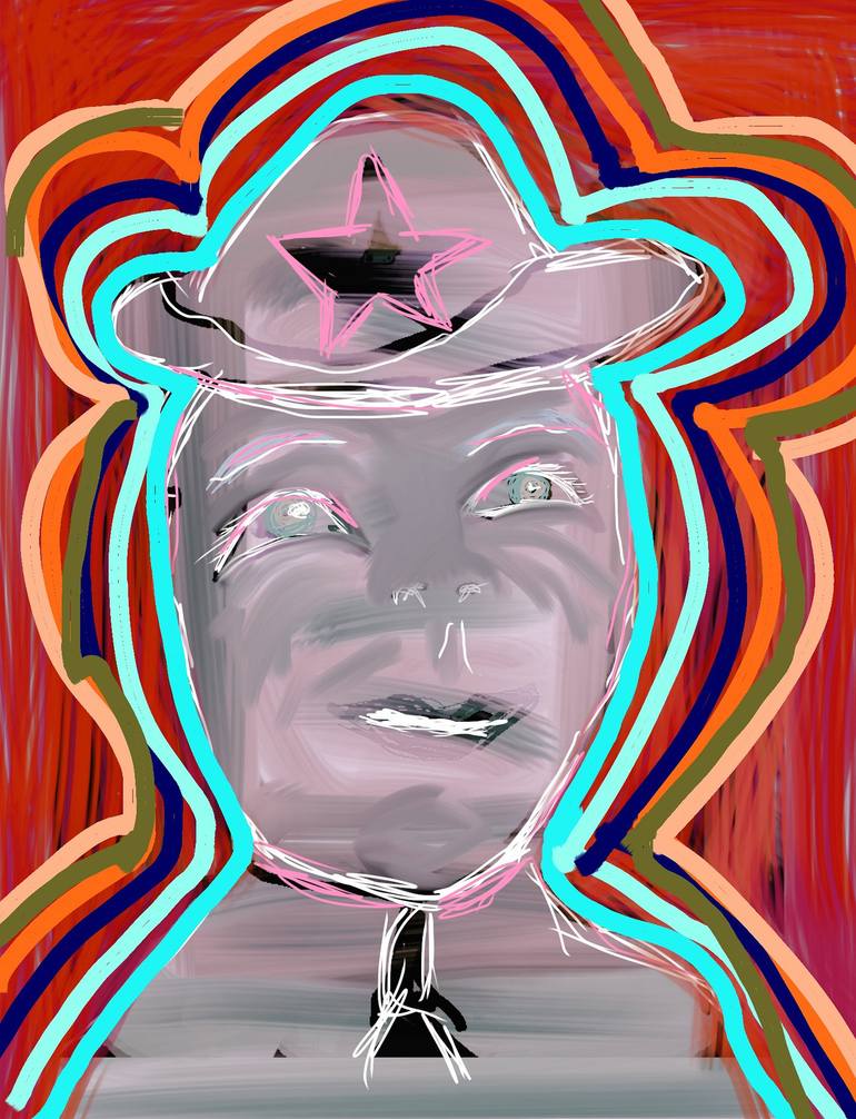 Pale Pink Deputy (Limited Edition Multiple) Mixed Media by Terry Castle ...