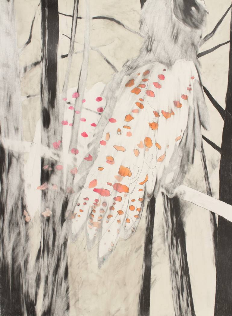 Dimensional Bleeding Drawing by Owen Rundquist | Saatchi Art