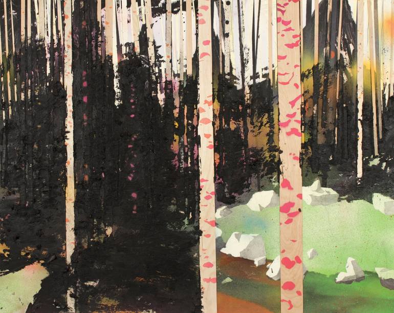 Radiant Growth Collage by Owen Rundquist | Saatchi Art