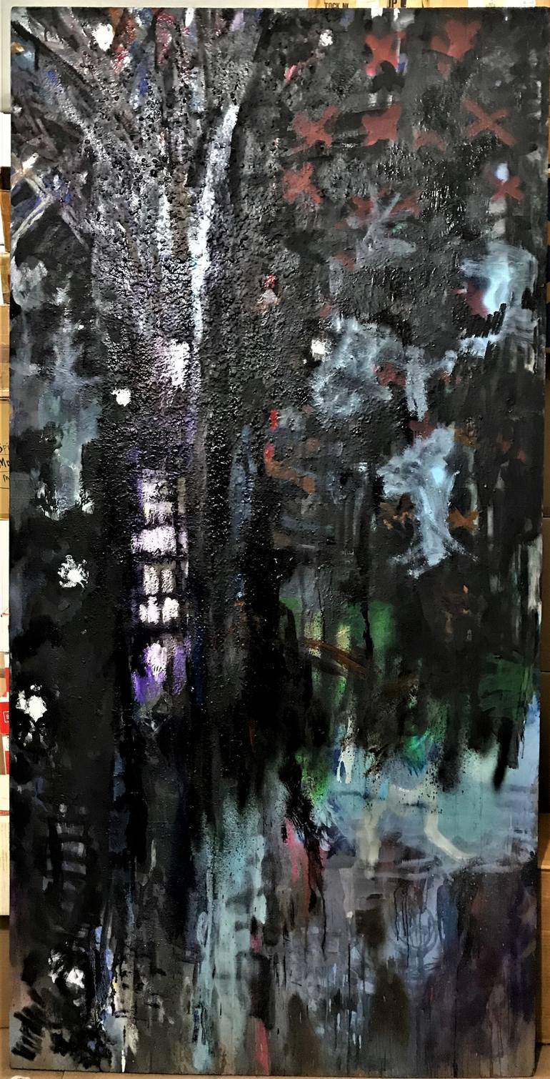 Night Superimposition: Tree with Big Dipper Painting by Steven Agin ...