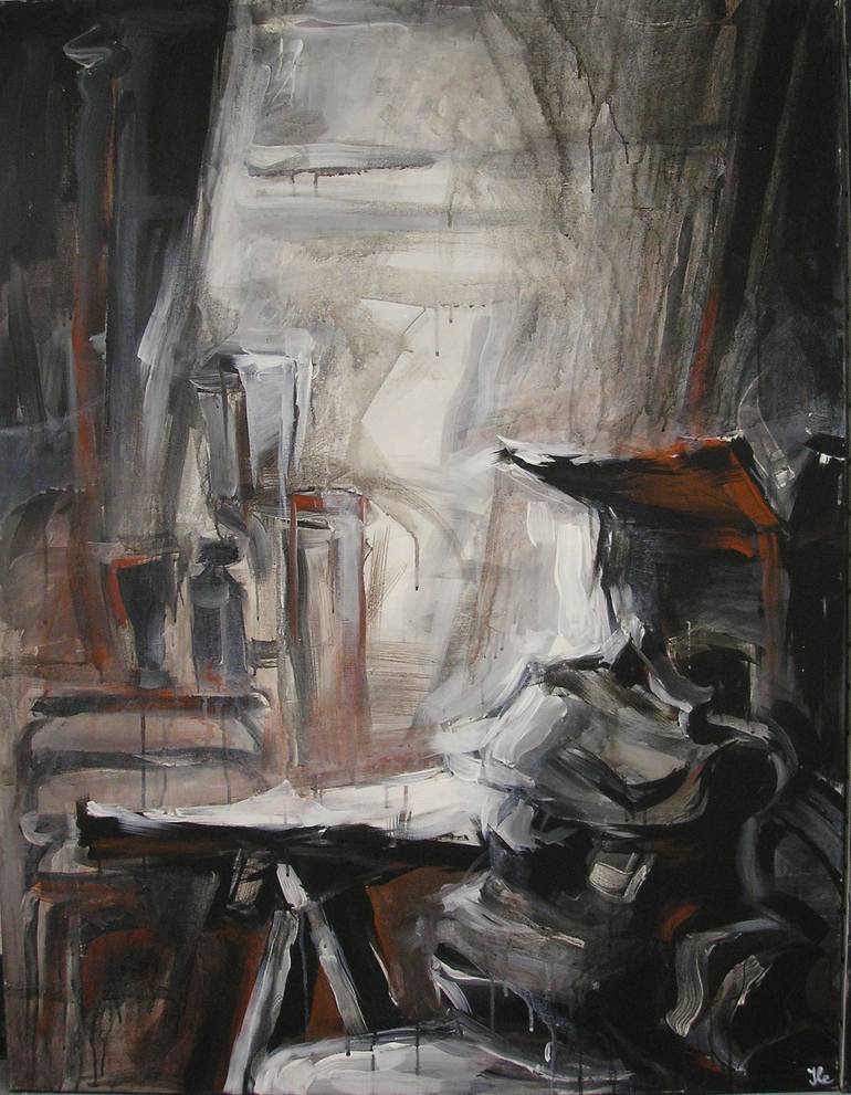 Studio's expression Painting by Michael ILE | Saatchi Art