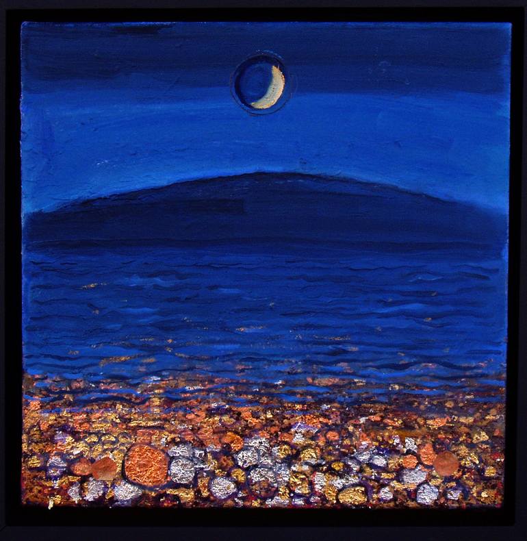 Evening 2 Painting by Jane Brighton | Saatchi Art