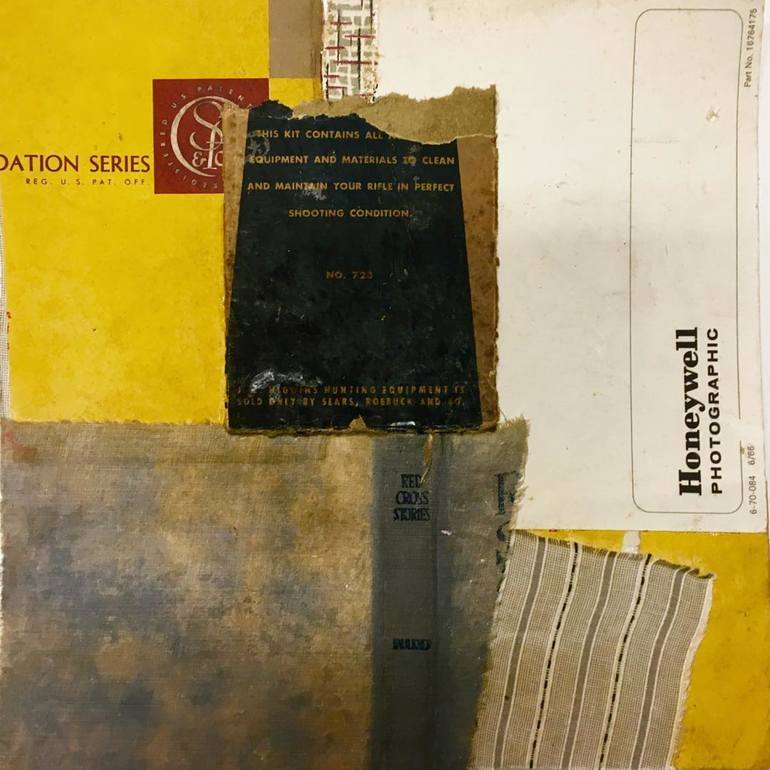 Day 4: 40 Days Series Collage by Crystal Neubauer | Saatchi Art