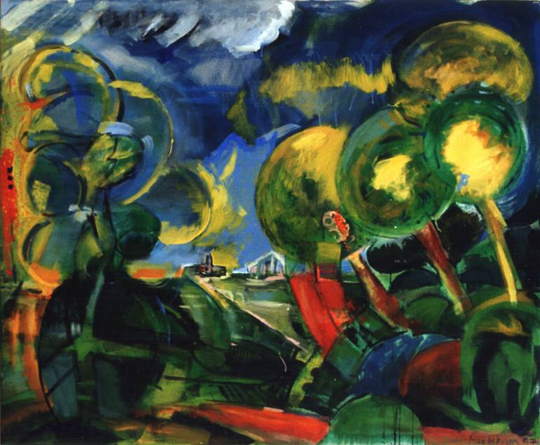 1820 future Painting by Nigel Packham | Saatchi Art