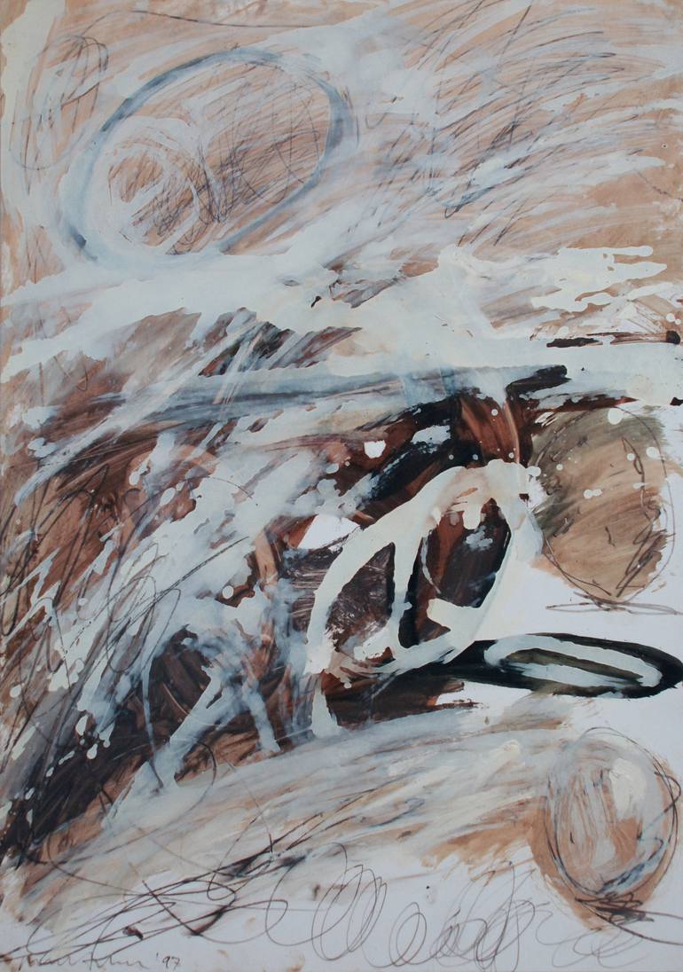 untitled (Ailsa Craig 4) Painting by Philip Maltman | Saatchi Art