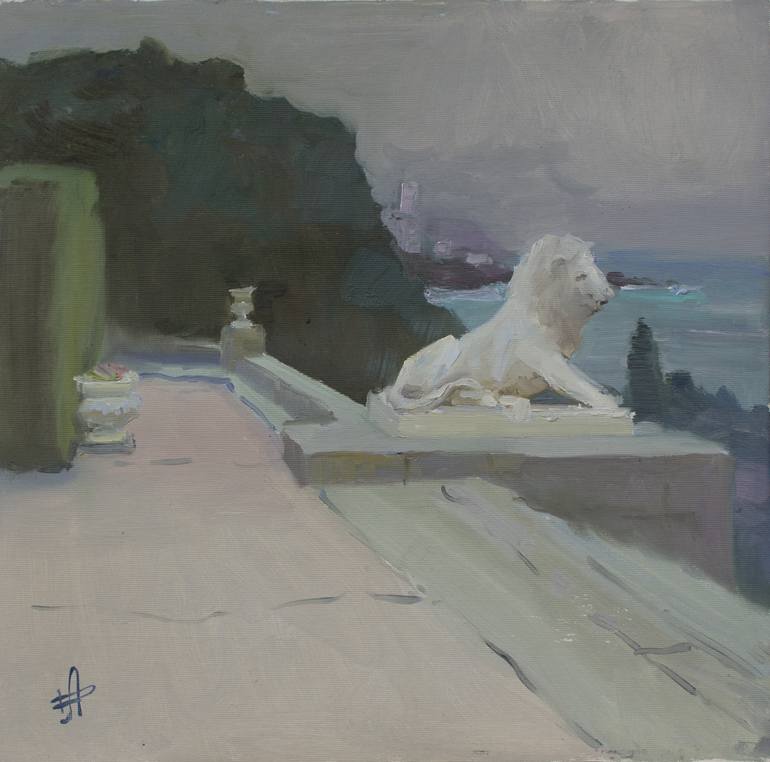 18201900 Southern terrace of the Count Vorontsov Palace Painting by ...