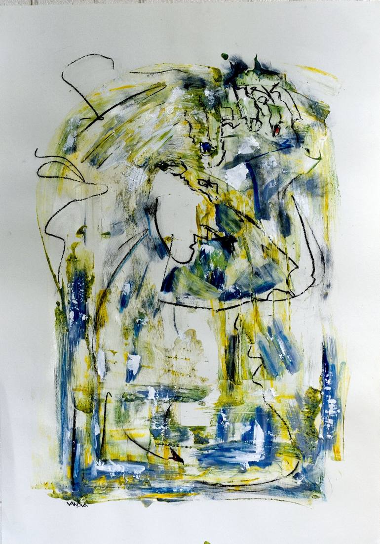MASTERMIND Drawing by Vanda Parker | Saatchi Art