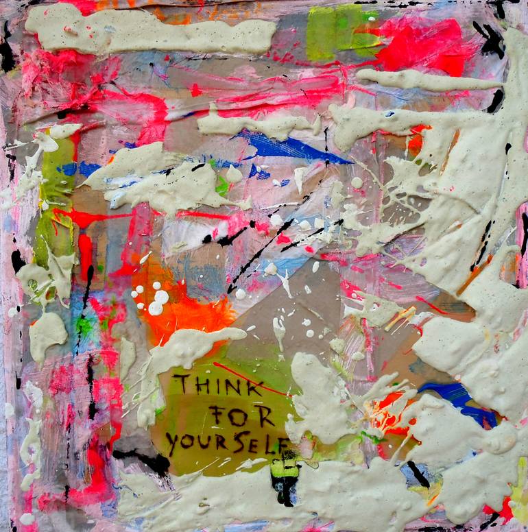 SATURDAY Painting by Vanda Parker | Saatchi Art