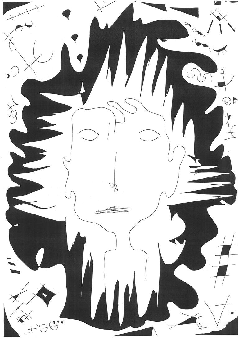 New born idol Drawing by Francisco Capelo | Saatchi Art