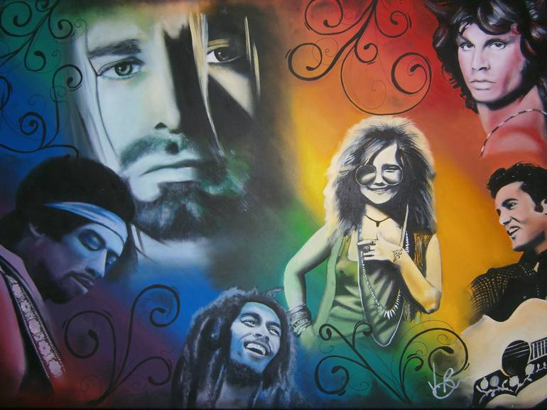 Dead Legends Painting by Vicki Bright | Saatchi Art