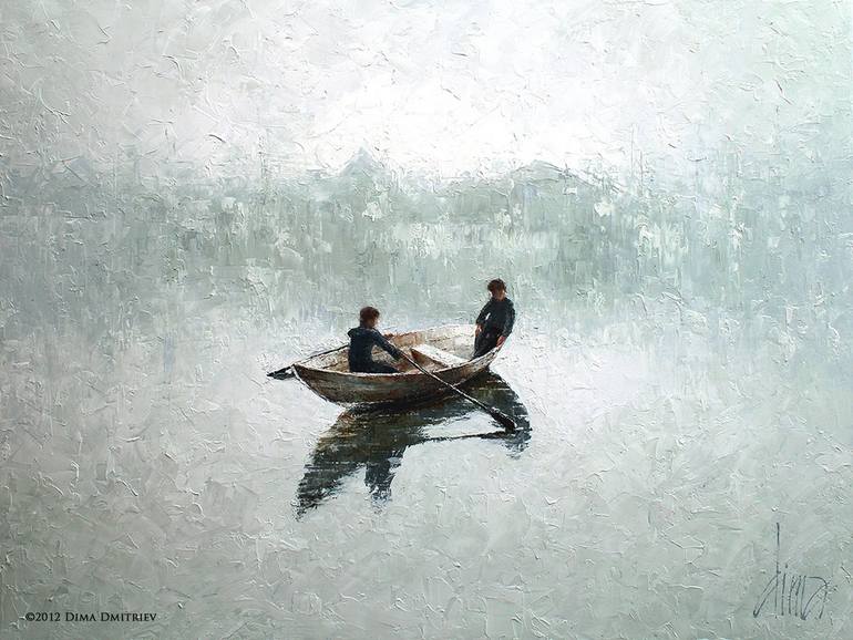 Through the Silence - SOLD Painting by Dima Dmitriev | Saatchi Art