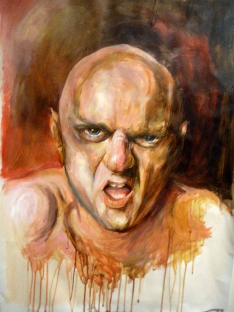 Anger Painting by irene louca | Saatchi Art