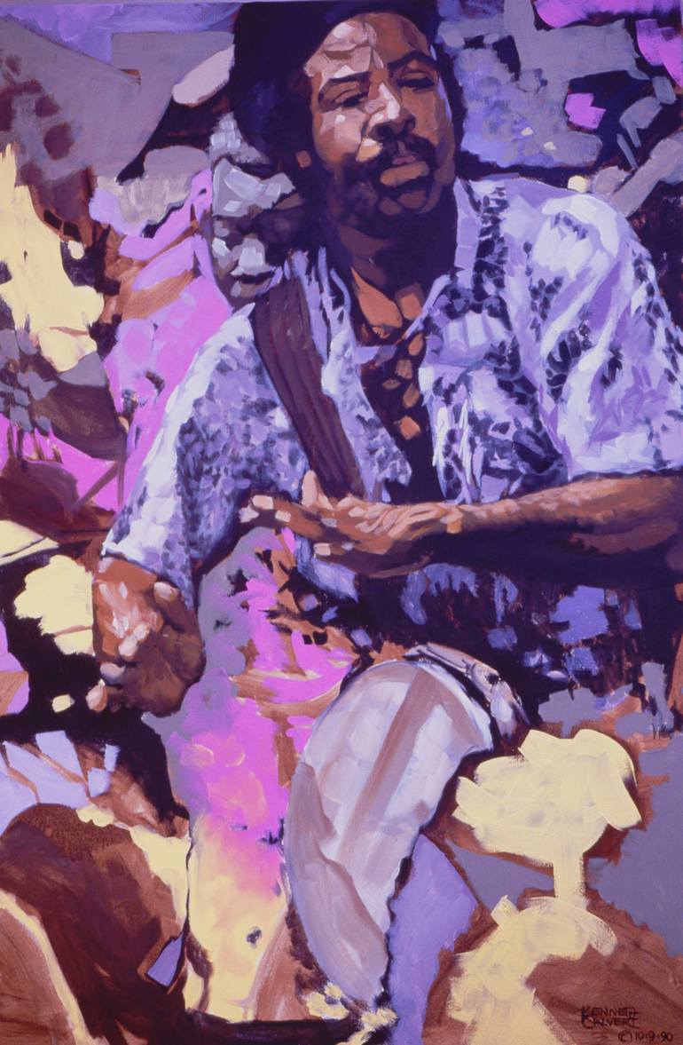 Harambe Painting by Kenneth Calvert | Saatchi Art