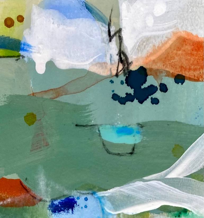 Here & Now Painting by GINA COCHRAN | Saatchi Art