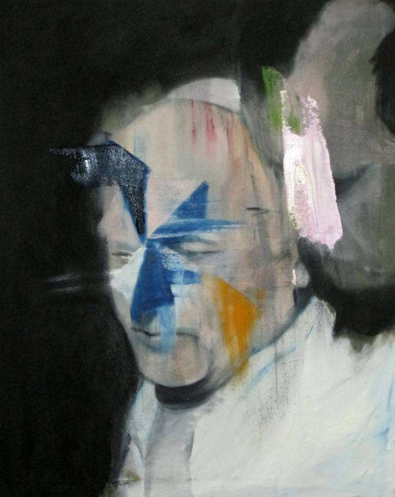 Pope.1982 Painting by Doris Day | Saatchi Art