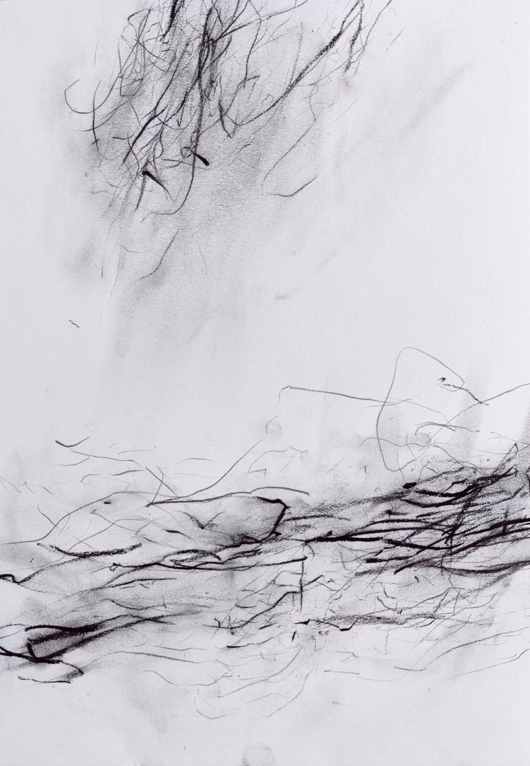 Abstract Drawing Drawing by Anna Eckert | Saatchi Art