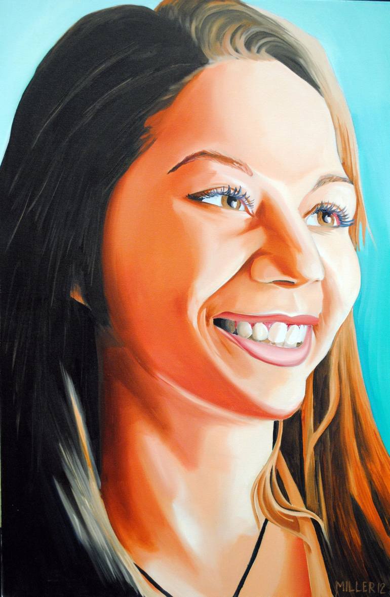 Danielle Painting by Douglas Miller | Saatchi Art