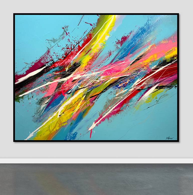 Pulse Painting by Pierre Bellemare | Saatchi Art
