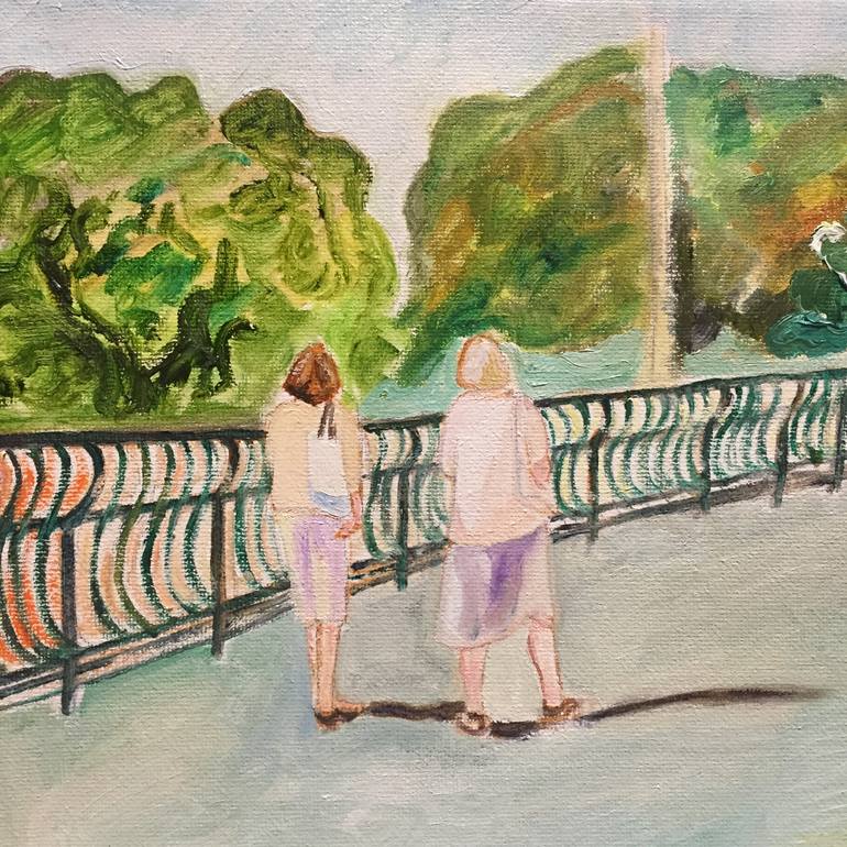 Friends Painting by Xinxin Xu | Saatchi Art