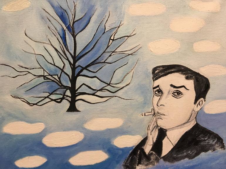 A man Painting by Xinxin Xu | Saatchi Art