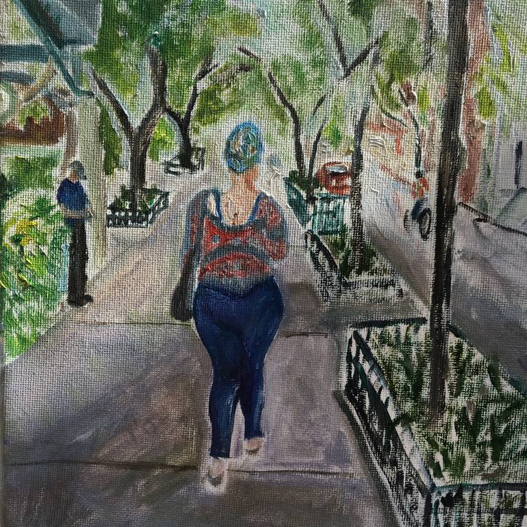 spring in New York Painting by Xinxin Xu | Saatchi Art