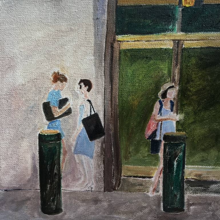 summer in New York Painting by Xinxin Xu | Saatchi Art