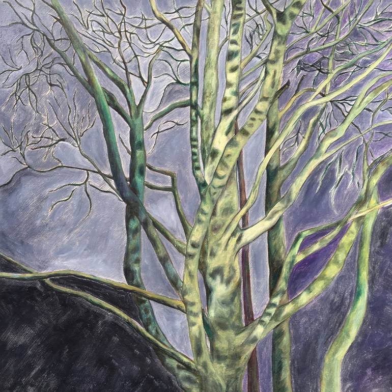 spring 2020 Painting by Xinxin Xu | Saatchi Art