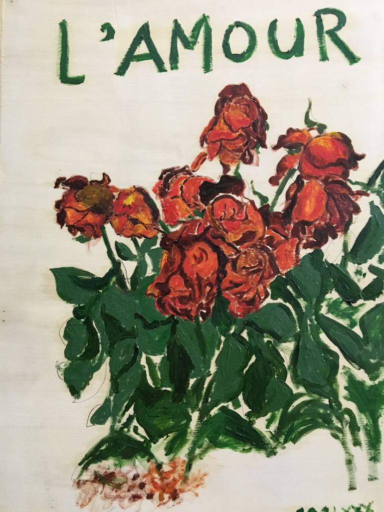 L'AMOUR Painting by Xinxin Xu | Saatchi Art