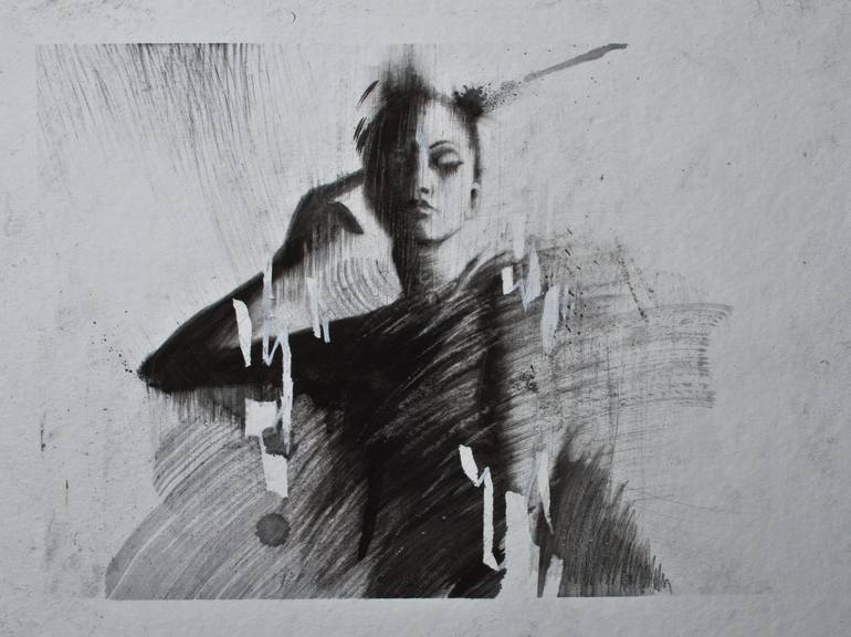 Shutt Drawing by Afshin Etesamifar | Saatchi Art