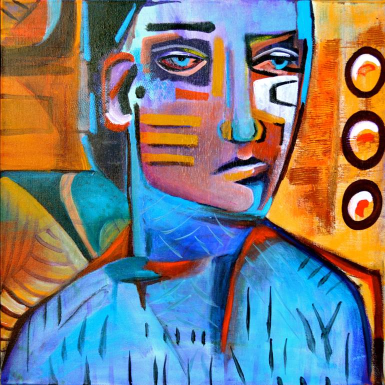 Male Abstract Painting by Niki Sands | Saatchi Art