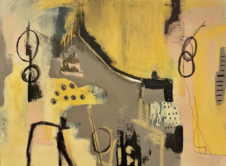 Yelo Painting by Niki Sands | Saatchi Art