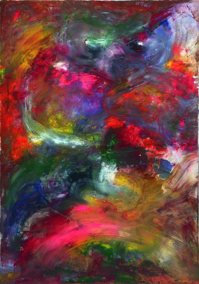 Universal Anamorphosis Painting by Athina Sugleri | Saatchi Art