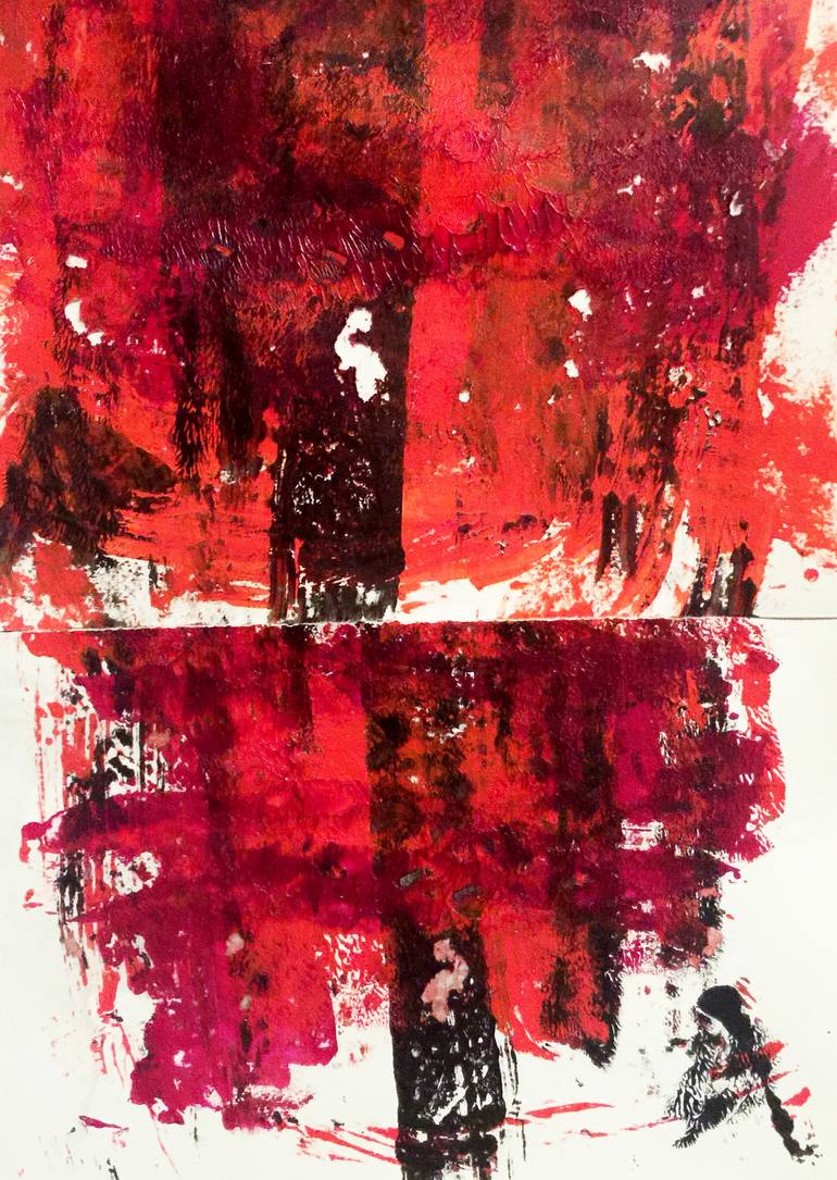 Rubbing off on you Painting by Scott Runkel | Saatchi Art