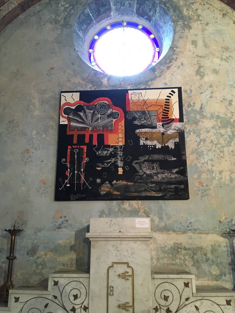 Bones and trees Painting by David Joly | Saatchi Art