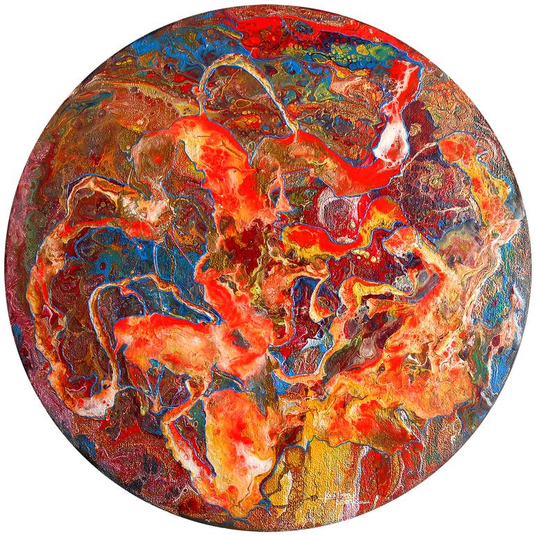 Lava Painting by Karin Kralova | Saatchi Art