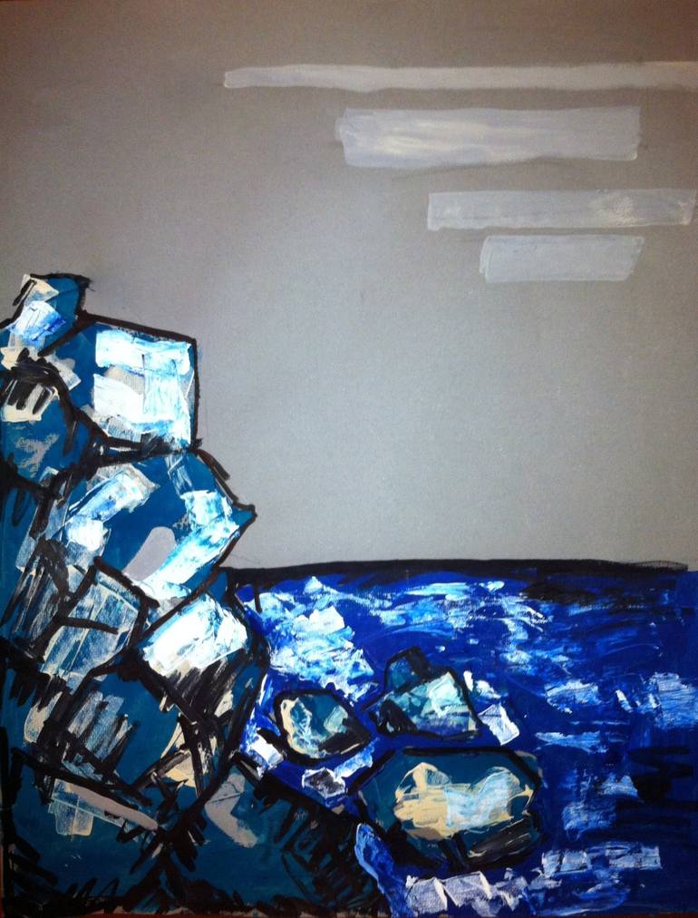 Sea Painting by Nikolai Dimitrov | Saatchi Art