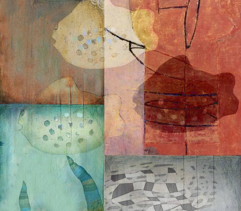 Three Fish Painting by naomi naomi | Saatchi Art