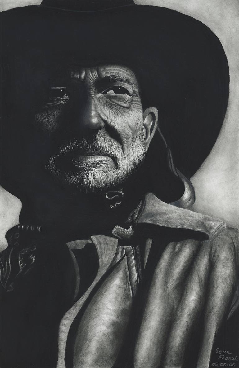 Wandering Gypsy Drawing by Sean Frosali | Saatchi Art