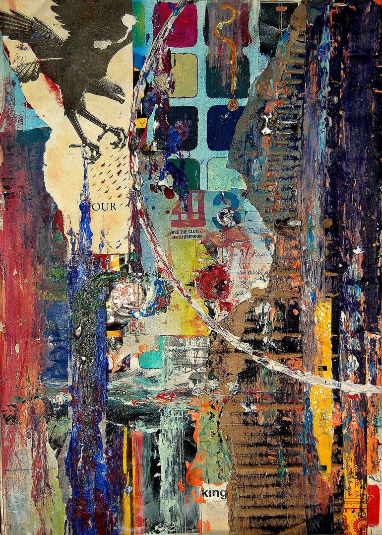 Fractal Levels Collage by Edward Thompson | Saatchi Art